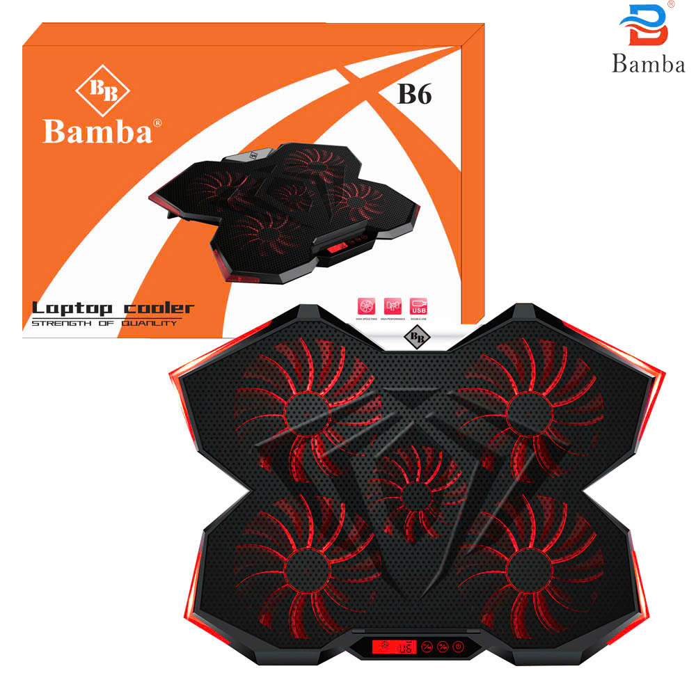 Quạt làm mát laptop Bamba B6 (5 quạt) – BAMBA