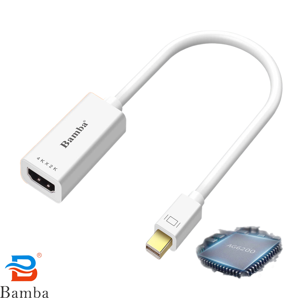 Cable Mini Display Port – Hdmi Bamba (Hdmi Đầu cái) – BAMBA