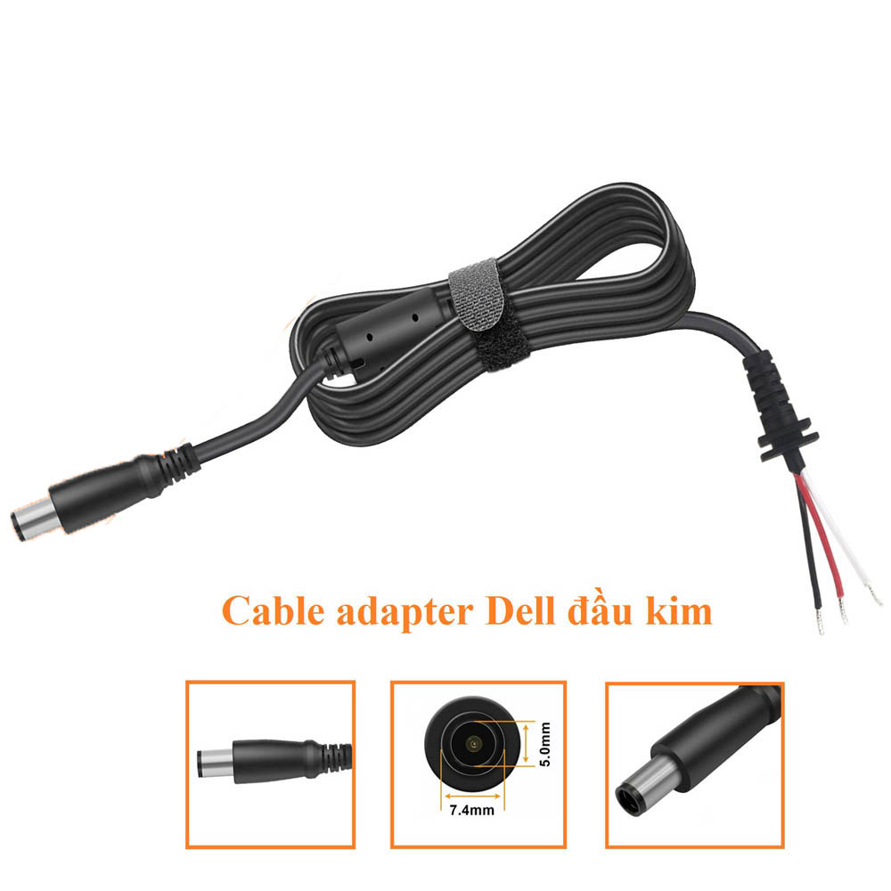 Cable Cục sạc Dell (Đầu kim) – BAMBA